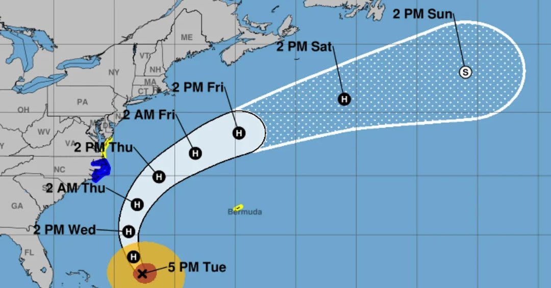 Weather Alerts: Hurricane Erin's Projected Path and Impact