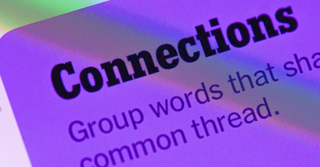 New Hints and Answers for NYT Wordle Connections September 2025