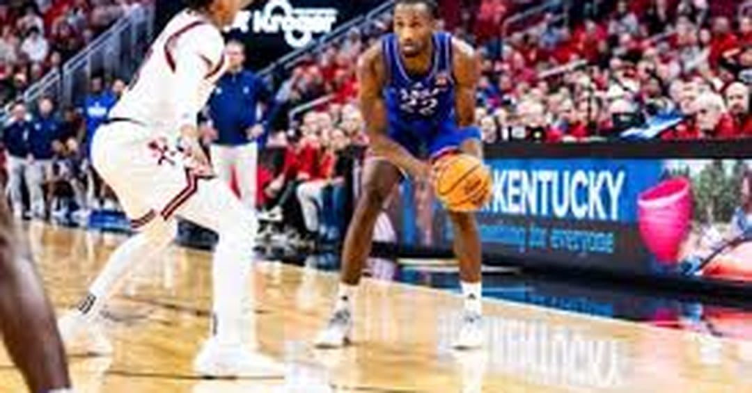 KU Game: Peterson Shines in Jayhawks' 90-82 Victory Over Louisville