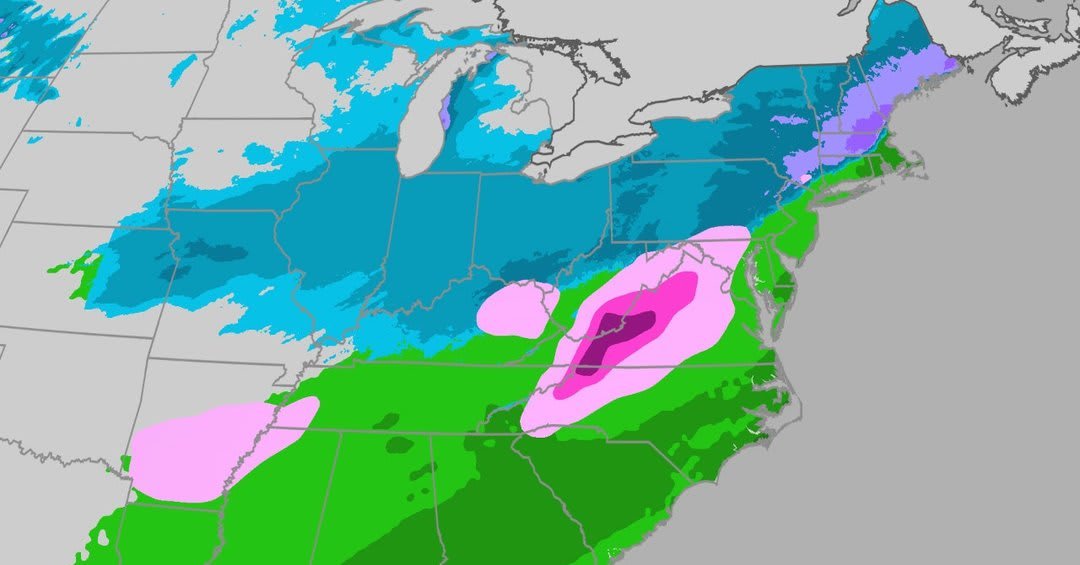 Winter Storm Chan: How Much Snow is Expected Across the U.S.?