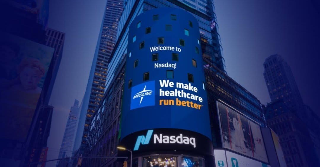 Medline Stock Surges as Company Rings Opening Bell at Nasdaq