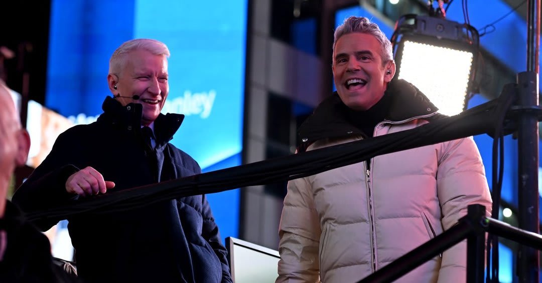 Anderson Cooper and Andy Cohen Ring in 2026 Together