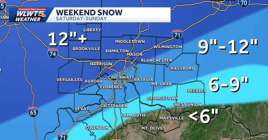 Significant Snow Emergency Levels Expected Across Cincinnati